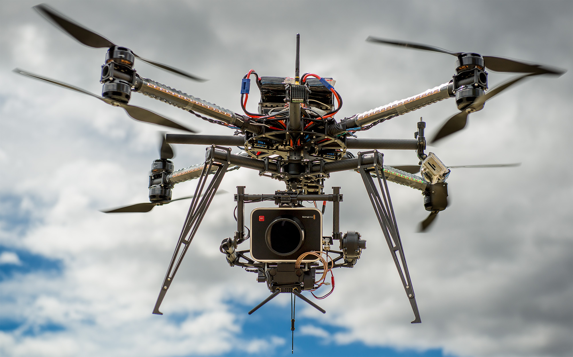 Blackmagic Design Production Camera 4K gets airborne with Tom Waugh ...