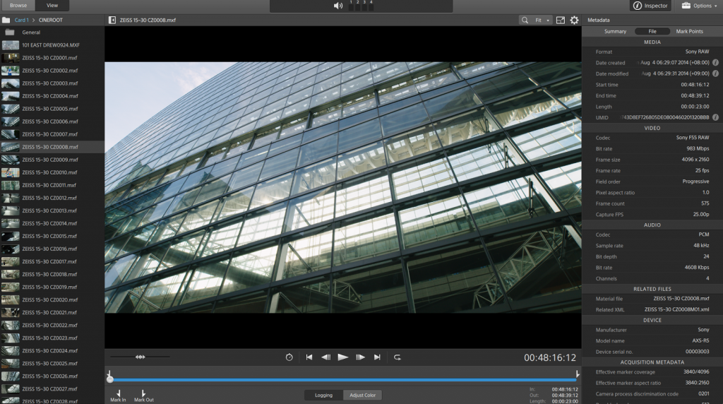 Sony Catalyst Browse software released for download - Newsshooter