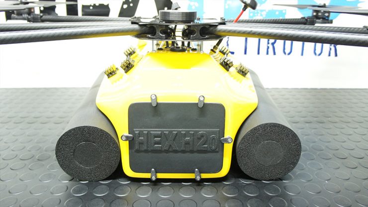 The Quad HexH2O- A drone that can film from the air and underwater ...