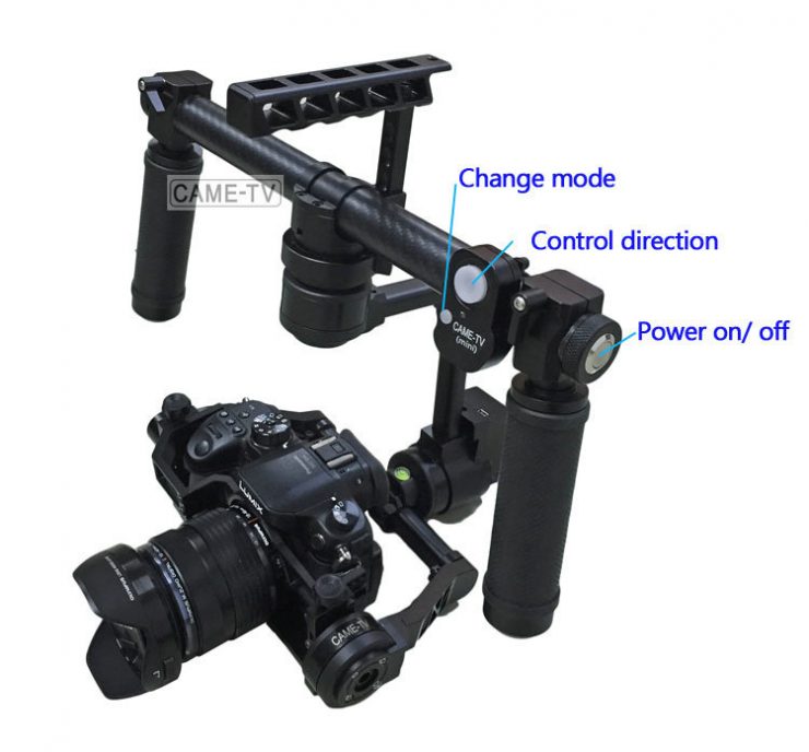 New CAME-MINI brushless gimbal designed for a7S and GH4 - Newsshooter