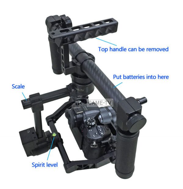 New CAME-MINI brushless gimbal designed for a7S and GH4 - Newsshooter