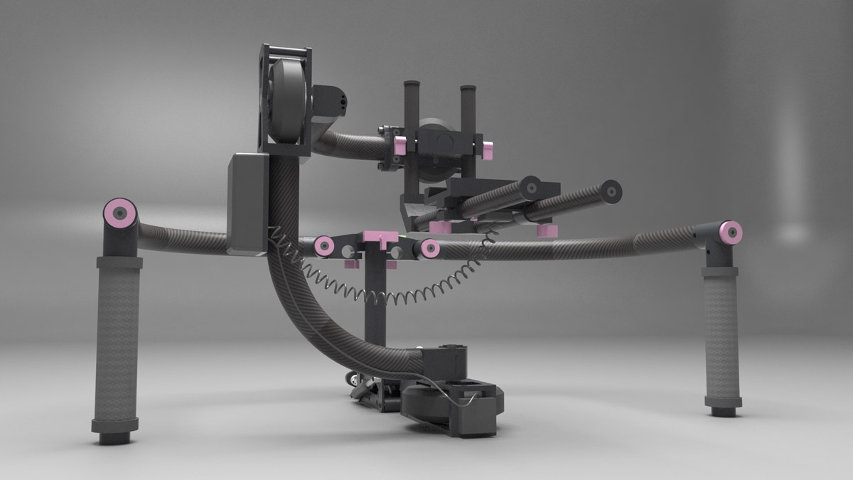 BVE 2015: ShadowCam show brushless gimbal with shoulder rig option ...
