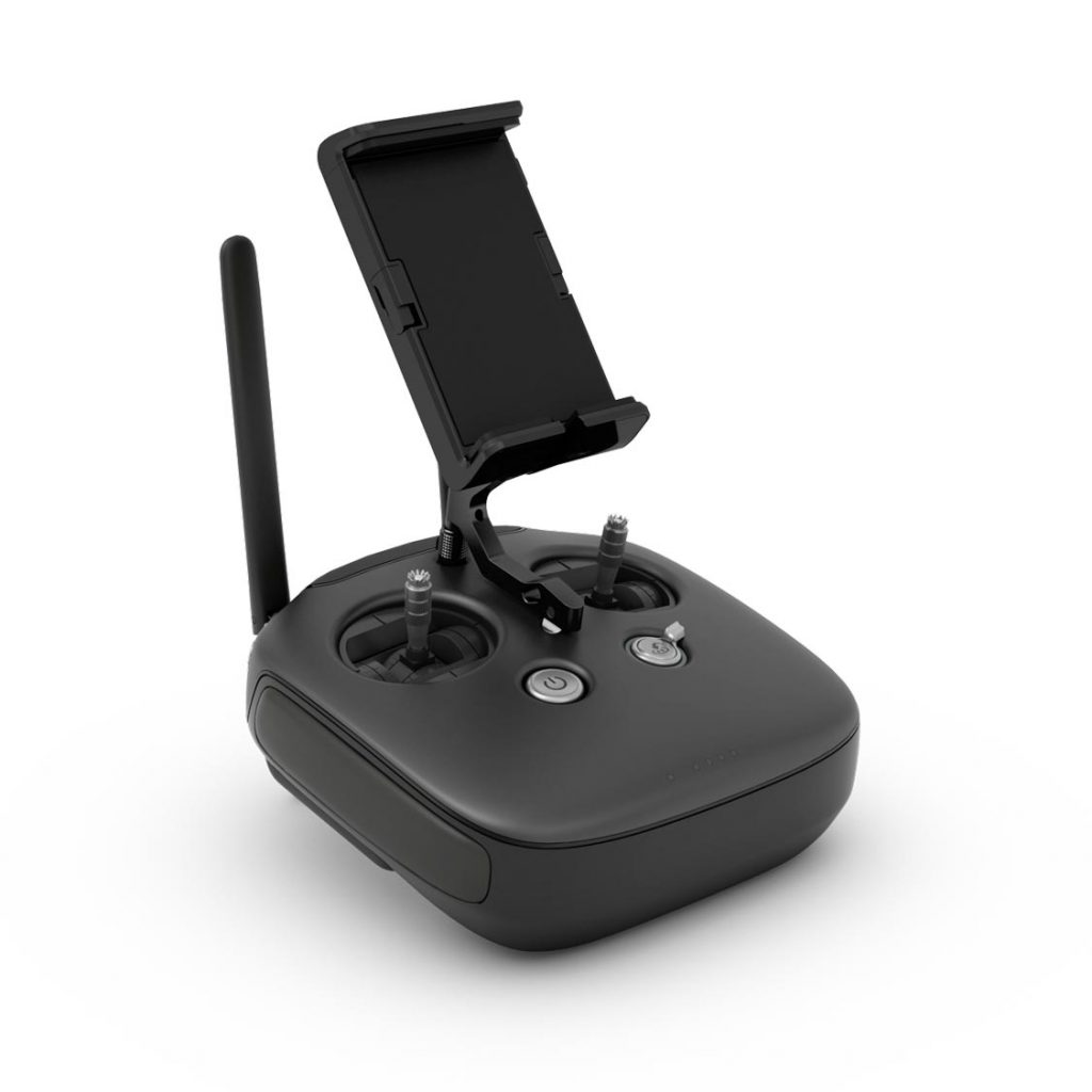 Inspire 1 Pro Black Edition Remote Controller side - Newsshooter