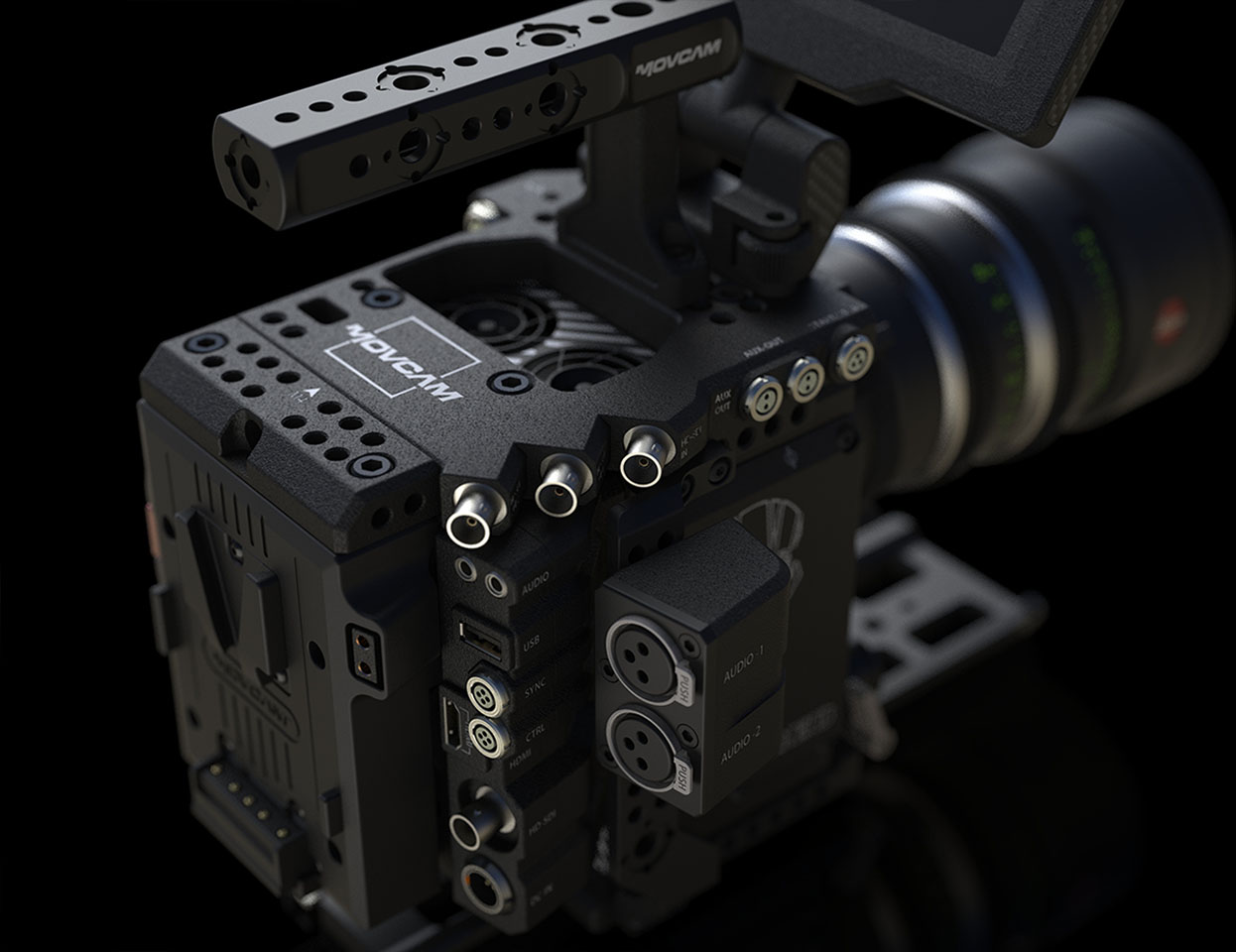 New Movcam rigging options for RED Weapon, Raven and Scarlet-W cameras ...
