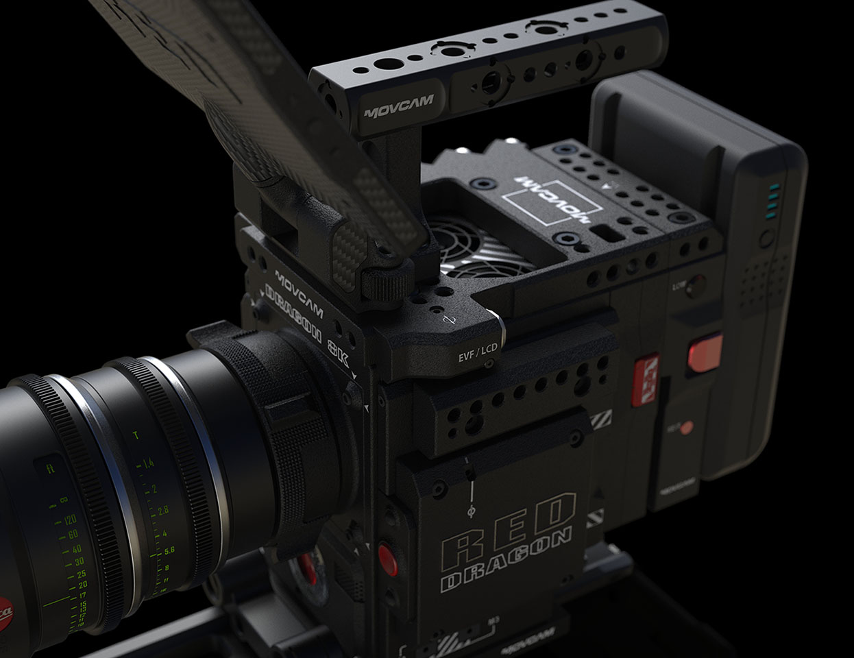 New Movcam rigging options for RED Weapon, Raven and Scarlet-W cameras ...