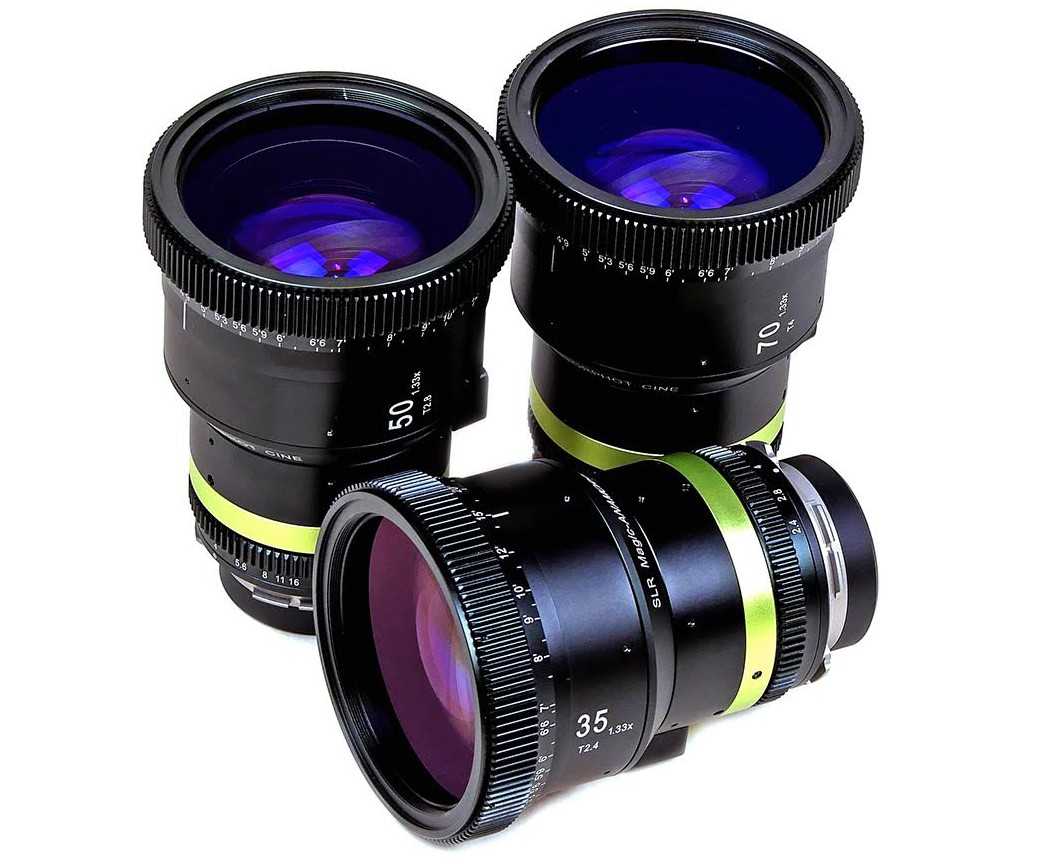 Easier Anamorphic - SLR Magic launch three 1.33x Anamorphic PL Cine ...