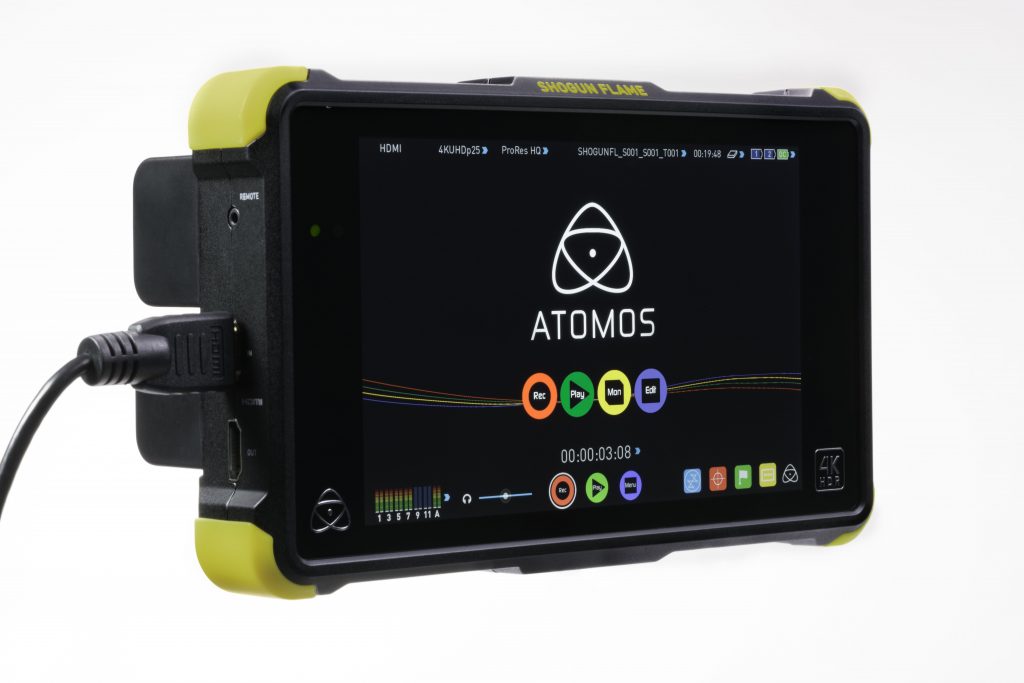 Atomos Ninja Flame and Shogun Flame: High brightness 4K monitor ...