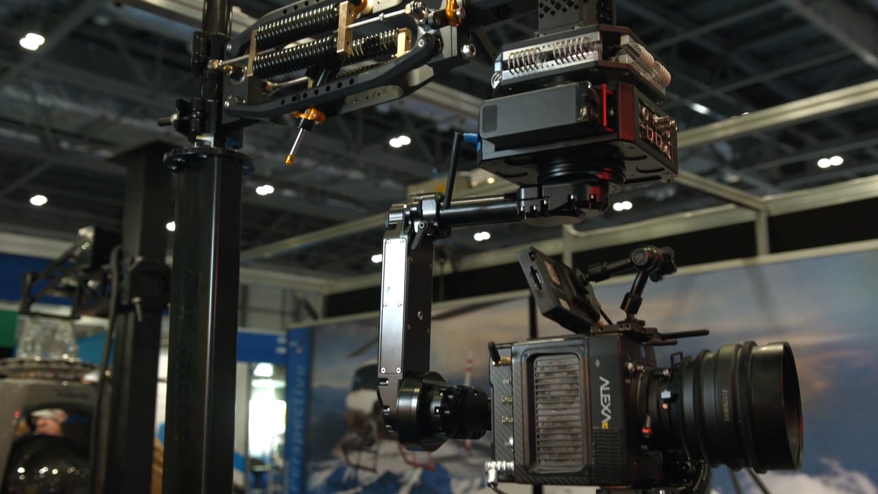 BVE 2016: The Flowcine Black arm - a super stabilised gimbal mount for ...