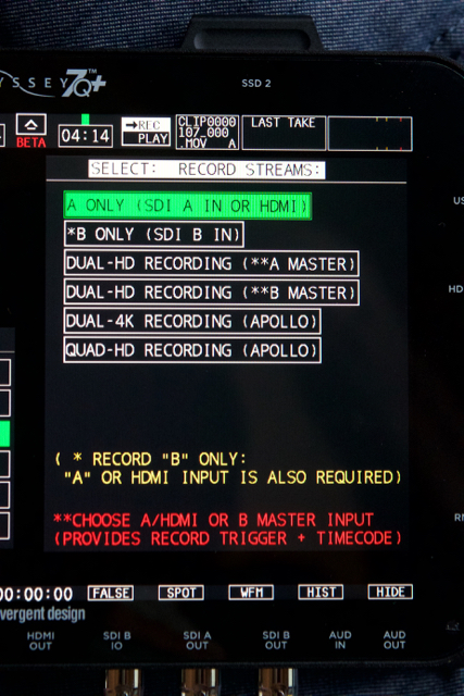 Convergent Design Odyssey 7Q/7Q+ and Apollo firmware release adds FS5 ...