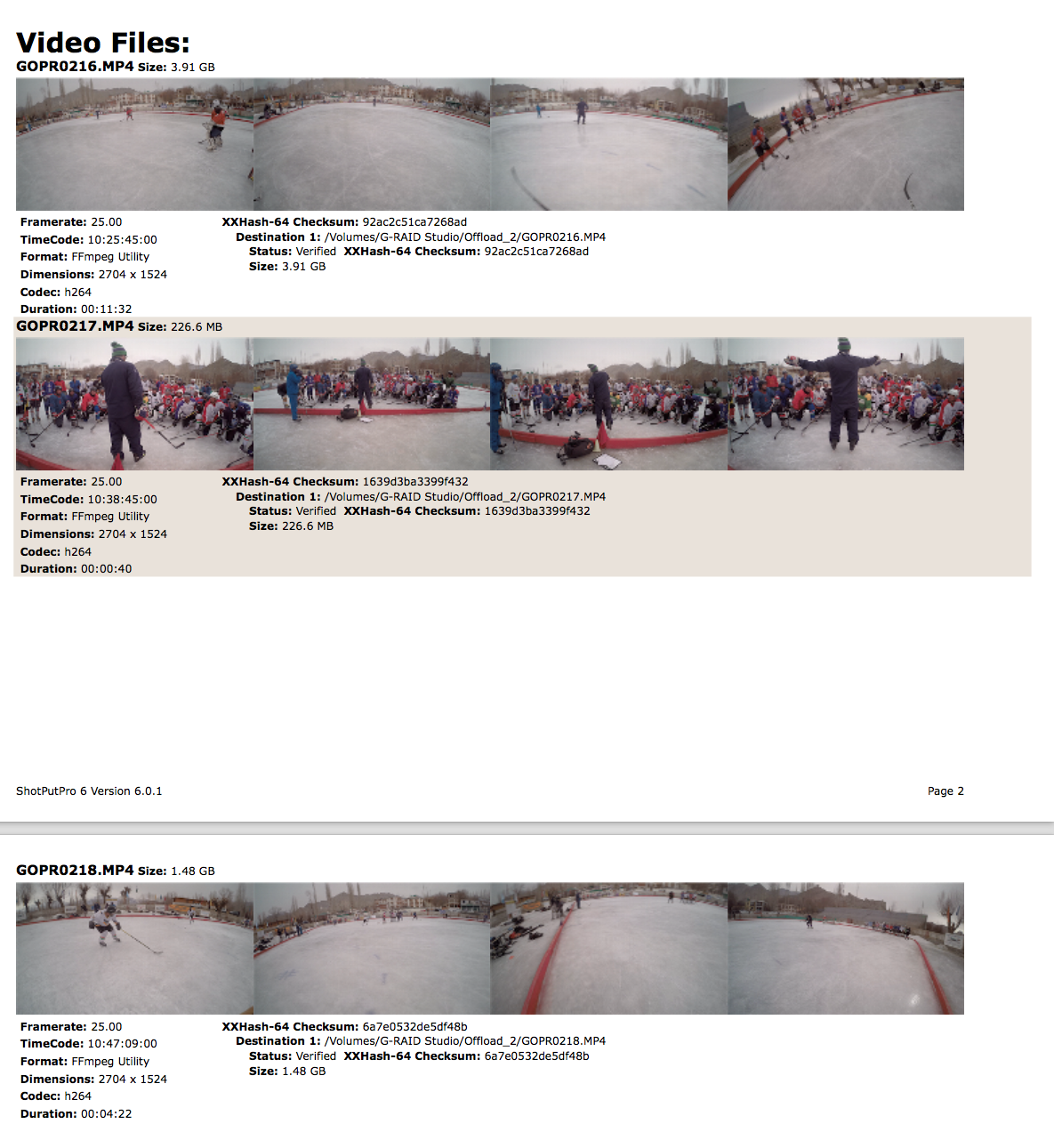 ShotPut Pro 6 for Mac - the industry standard copy and verification ...