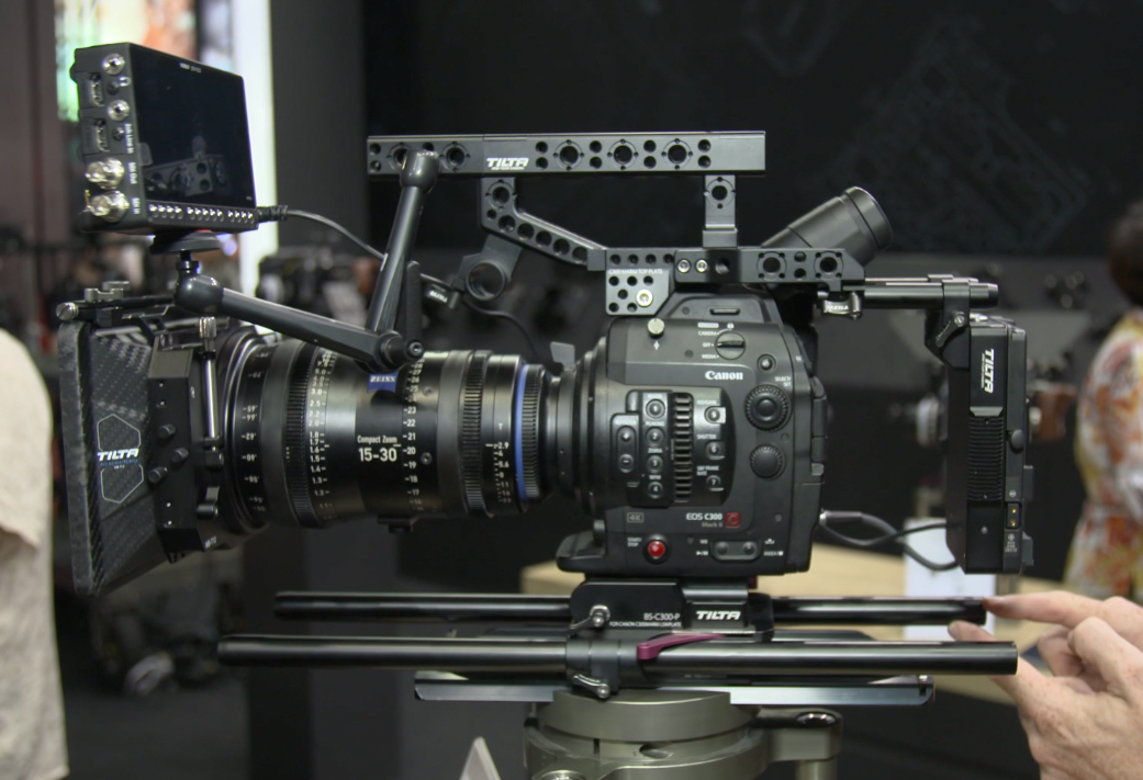 BIRTV 2016: Tilta's latest Canon C300 mkII and Panasonic Varicam LT ...