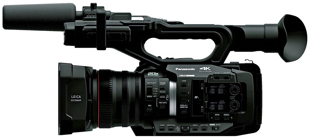 Panasonic AG-UX180 4K camcorder has 24mm wide lens - Newsshooter