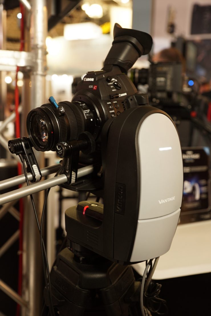 IBC 2016 - Vinten Vantage Robotic Head - Newsshooter