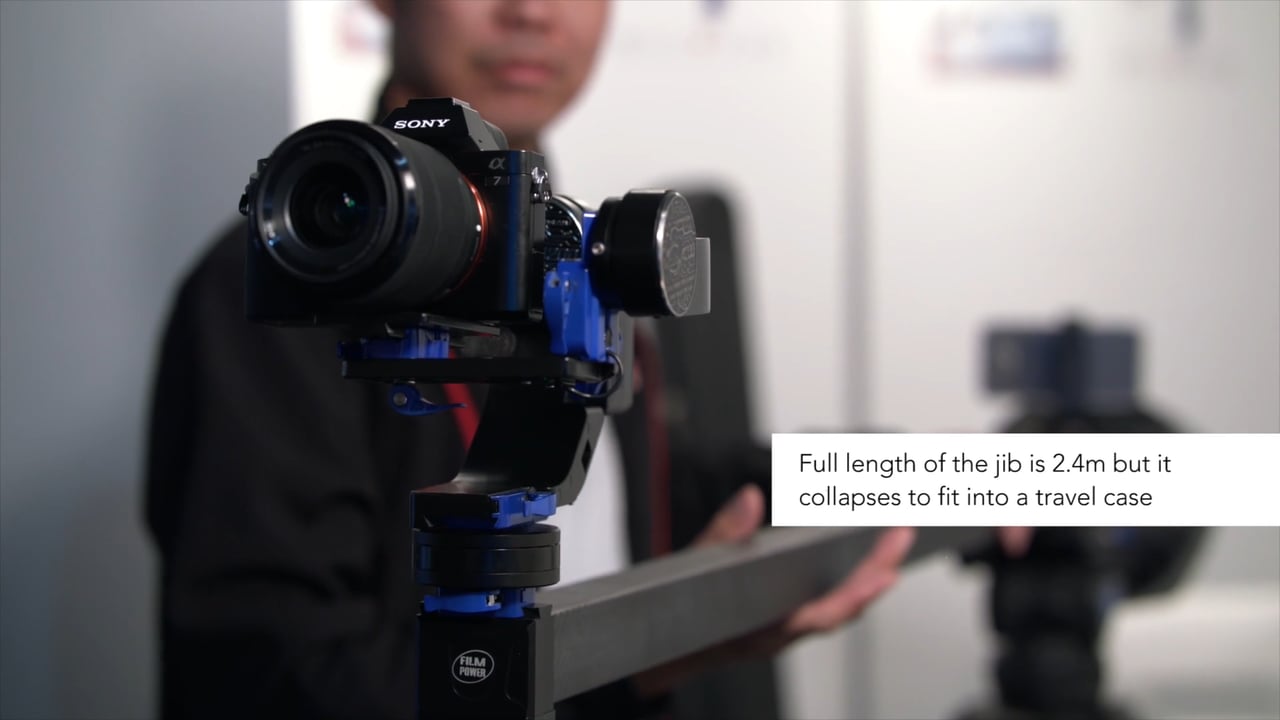 Filmpowers Nebula 4100 Lite brushless gimbal and new Gyro travel jib ...
