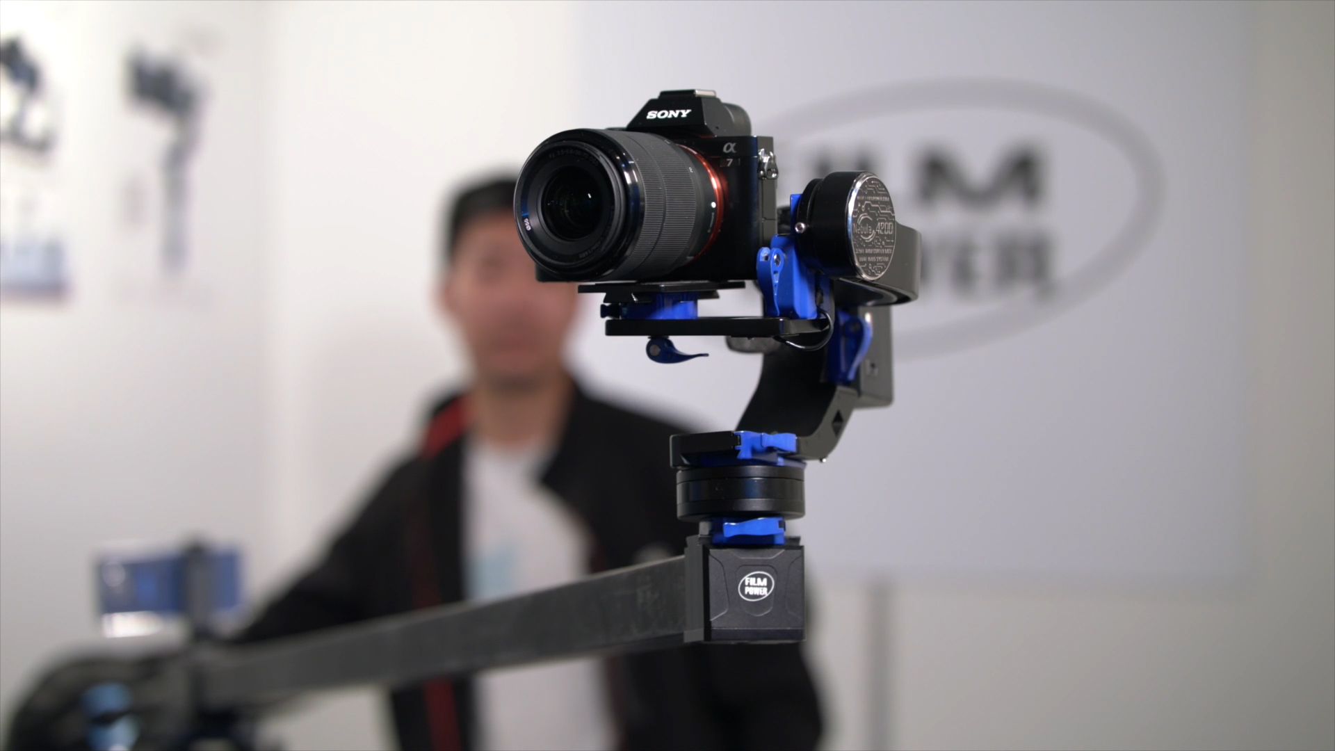 Filmpower’s Nebula 4100 Lite brushless gimbal and new Gyro travel jib ...