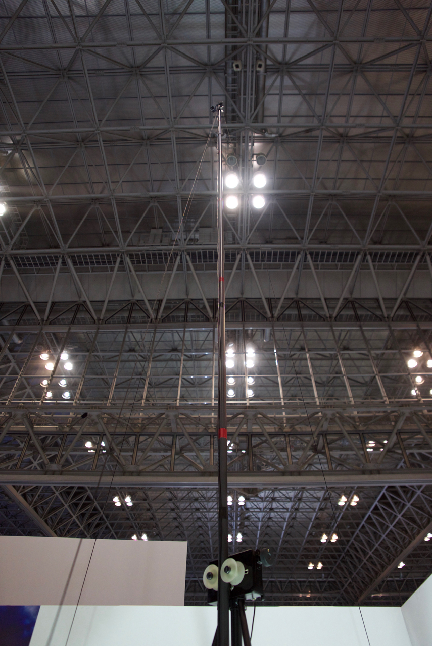 Interbee 2016: Lumica Bi Rod 12m gives you a birds eye view - Newsshooter