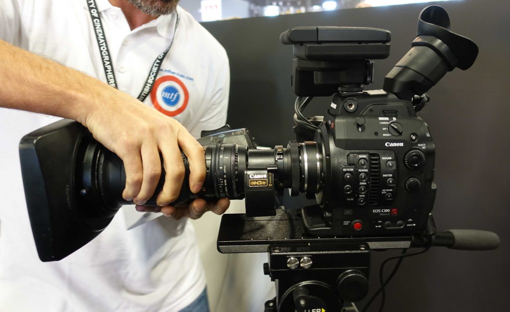 B4 lenses on your C300 mkII with the MTF Services B4 to S16 EF adapter ...