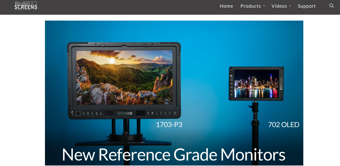 SmallHD releases new 7 and 17-inch monitors with Cinema Grade Colour ...