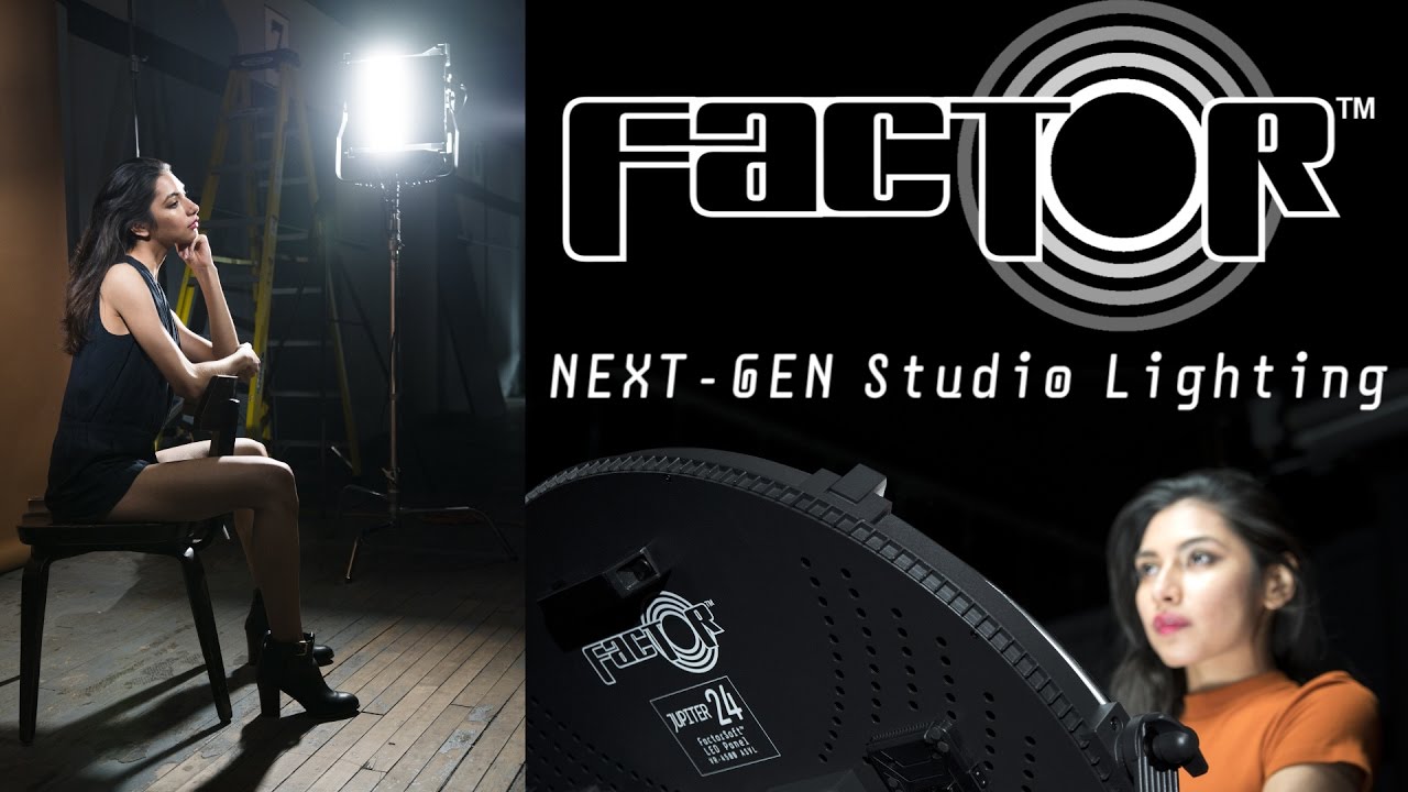 FACTOR LED Lights Powerful NEXT GEN Studio Lighting - Newsshooter