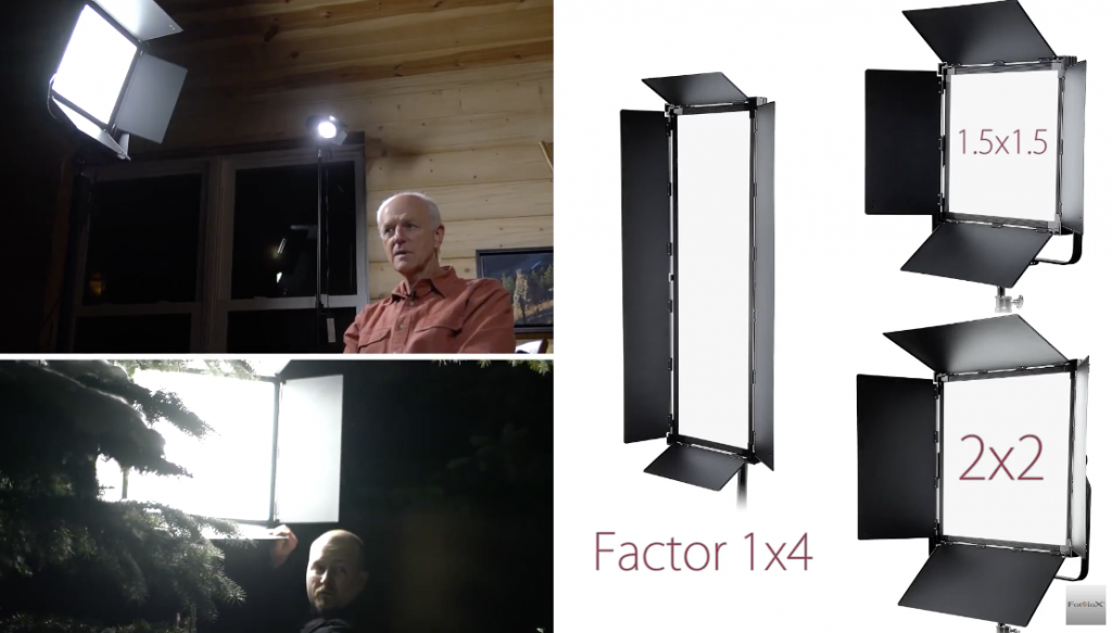 Fotodiox releases new higher output Factor LED Lights - Newsshooter