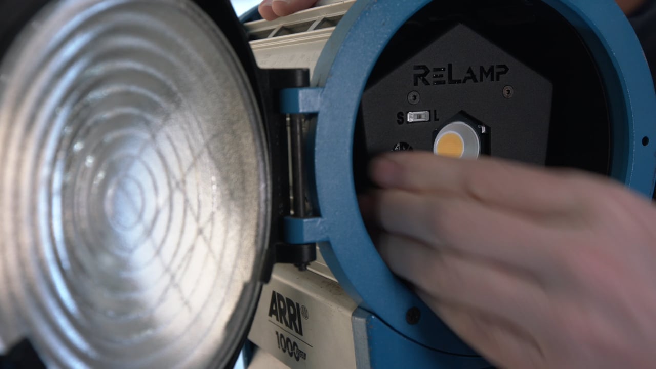 Visionsmith ReLamp LED Halogen replacements - NAB 2017 - Newsshooter