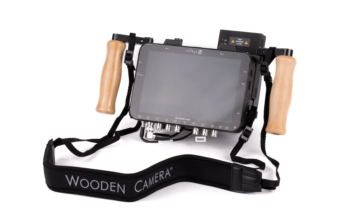 Wooden Camera updates the Director's Monitor cage V2 - NAB 2017 ...
