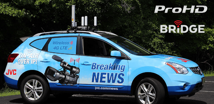 JVC ProHD Wireless Bridge- NAB 2017 - Newsshooter