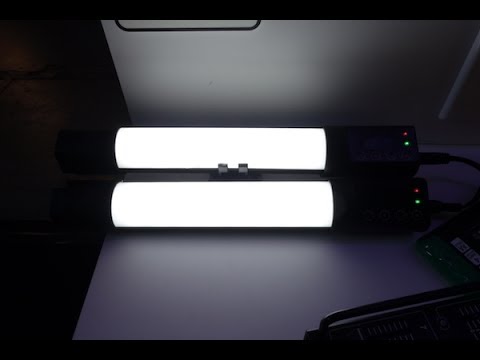 Quasar Science Q50R RGBX LED tube light - Cinegear 2017 - Newsshooter