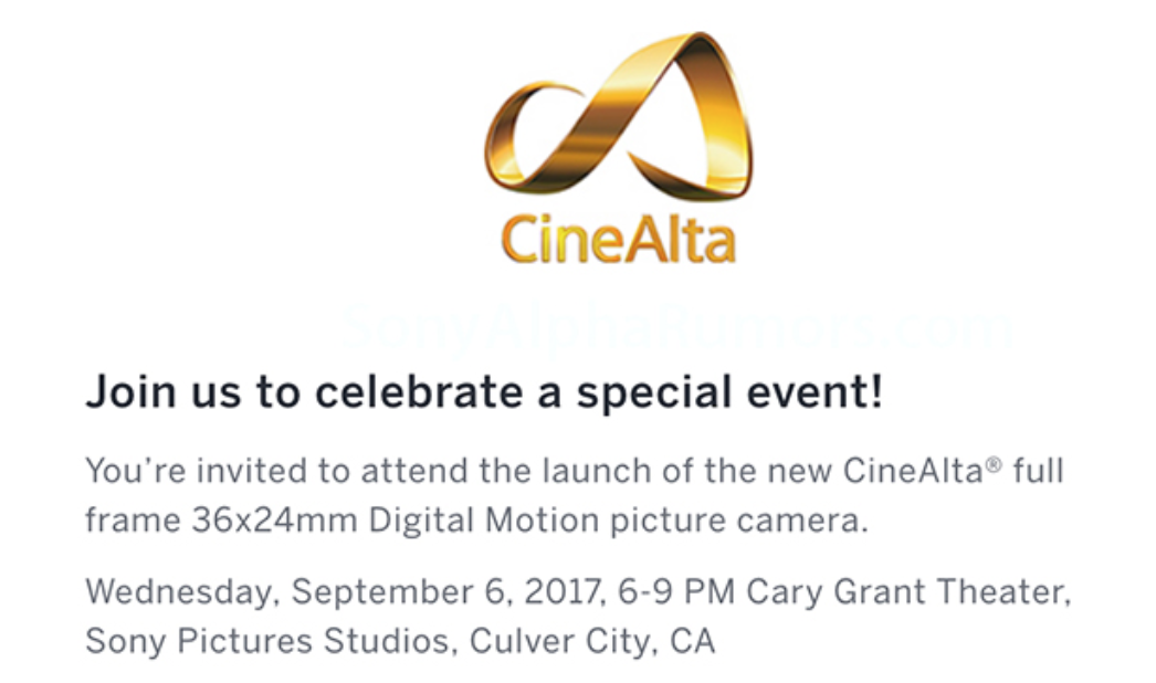 Sony continue to tease their next generation CineAlta camera - Newsshooter