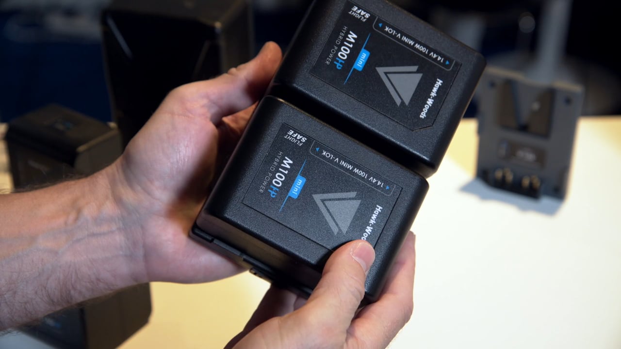 Hawk Wood’s Mini V: the world’s smallest V-Lock batteries - Newsshooter