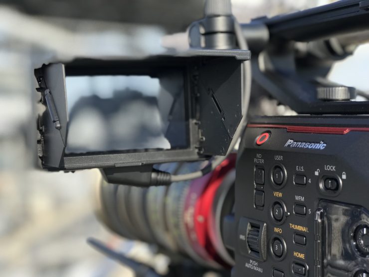 Panasonic AU-EVA1 hands-on review - Newsshooter