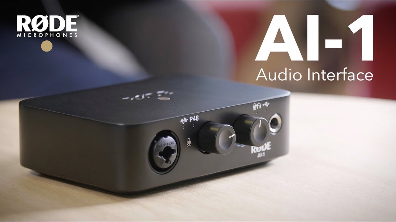 RØDE introduces the AI-1 Audio Interface - Newsshooter