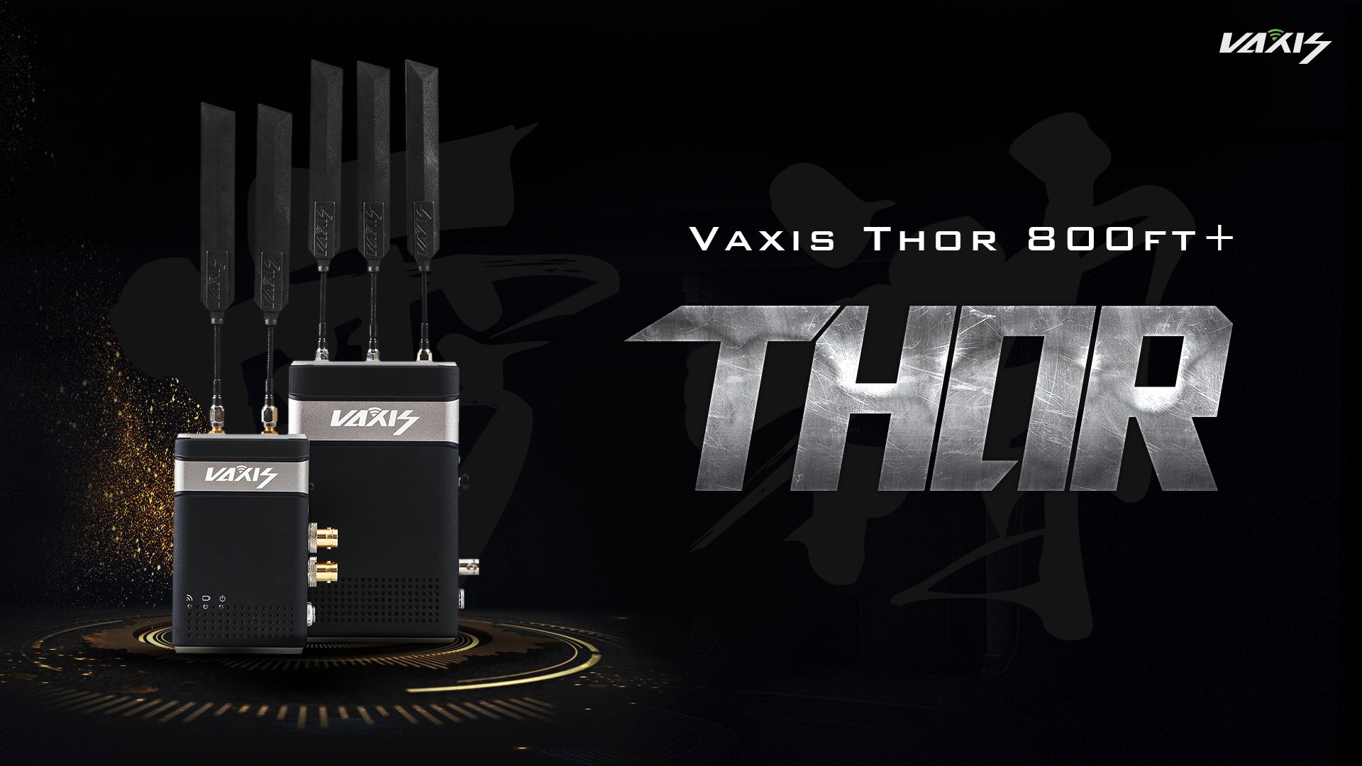 Vaxis Thor - 800ft/250mWireless Video System with DFS - Newsshooter