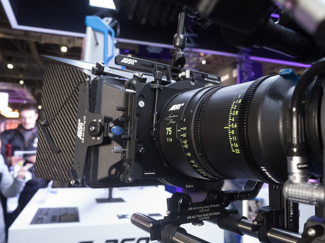 BVE 2018: ARRI Lightweight Matte Box LMB 4x5 - Newsshooter