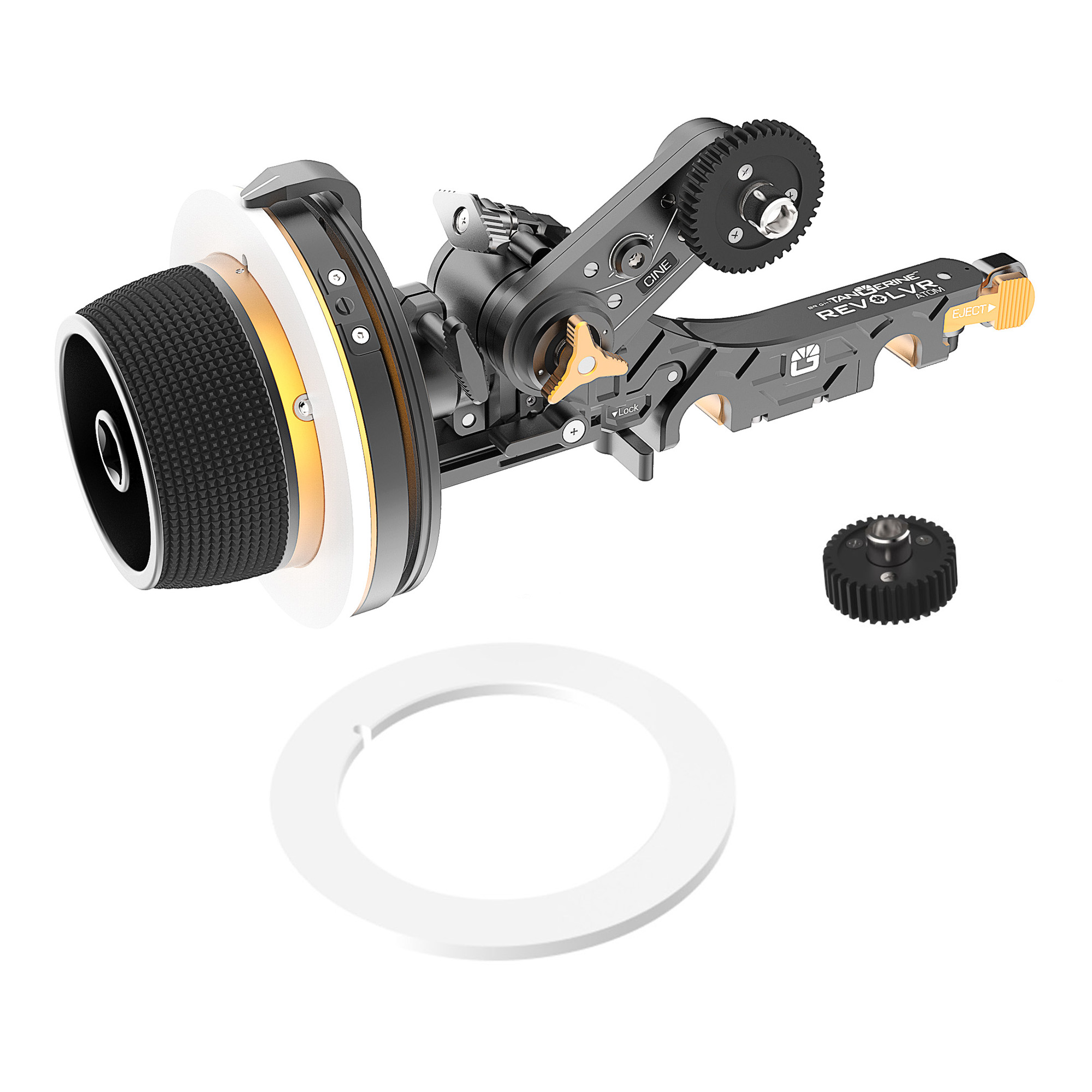 Bright Tangerine Revolvr and Revolvr Atom Follow Focus Review - Newsshooter