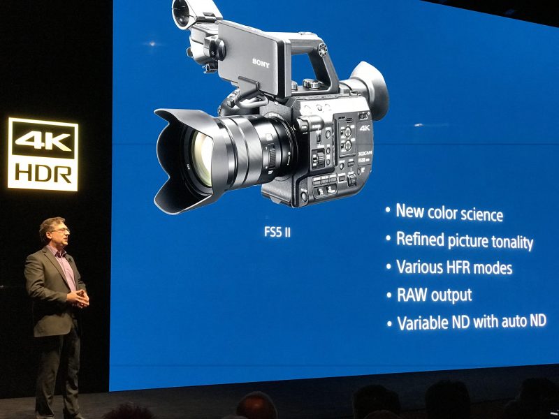 Sony announces the FS5 II - Newsshooter