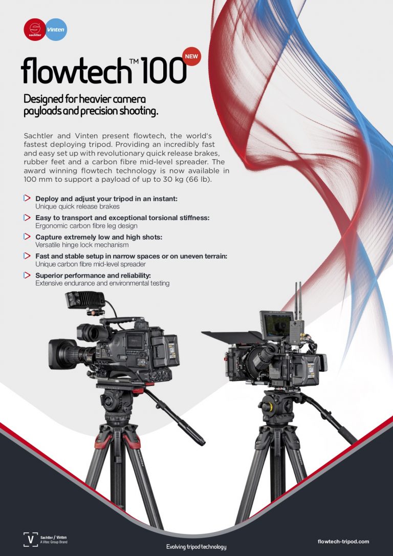 Sachtler Flowtech 100 Hands-on Review - Newsshooter