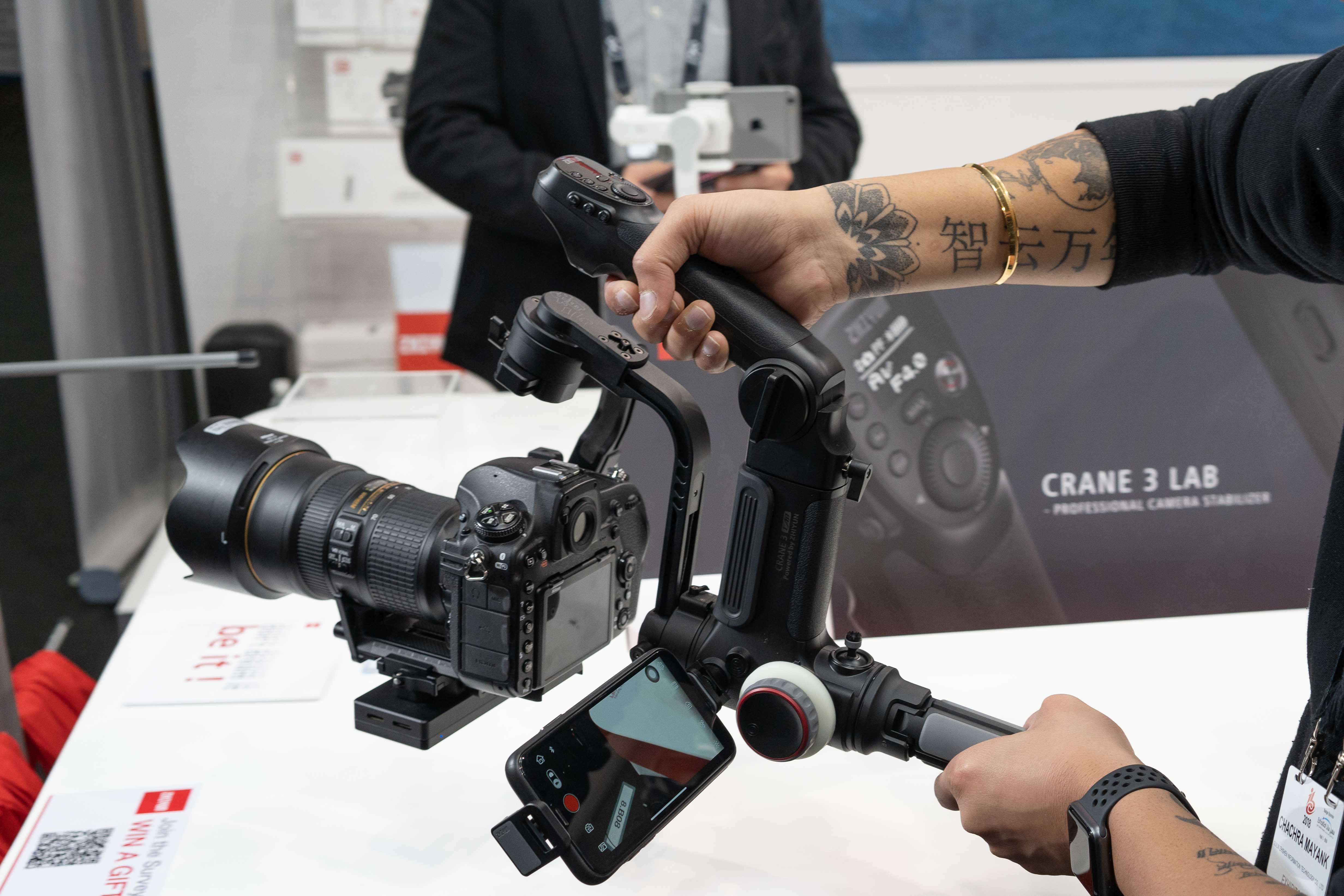 Zhiyun Crane 3 Lab 3 - Newsshooter