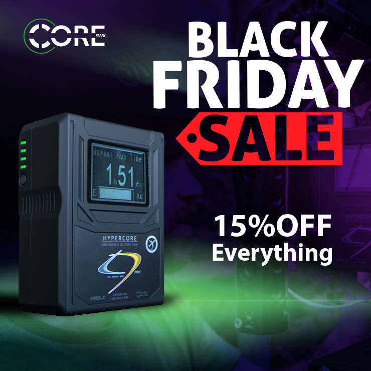 Core SWX BlackFriday Deals IG15off - Newsshooter