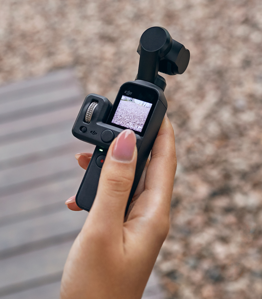 DJI Osmo Pocket. A super compact three-axis stabilized camera - Newsshooter