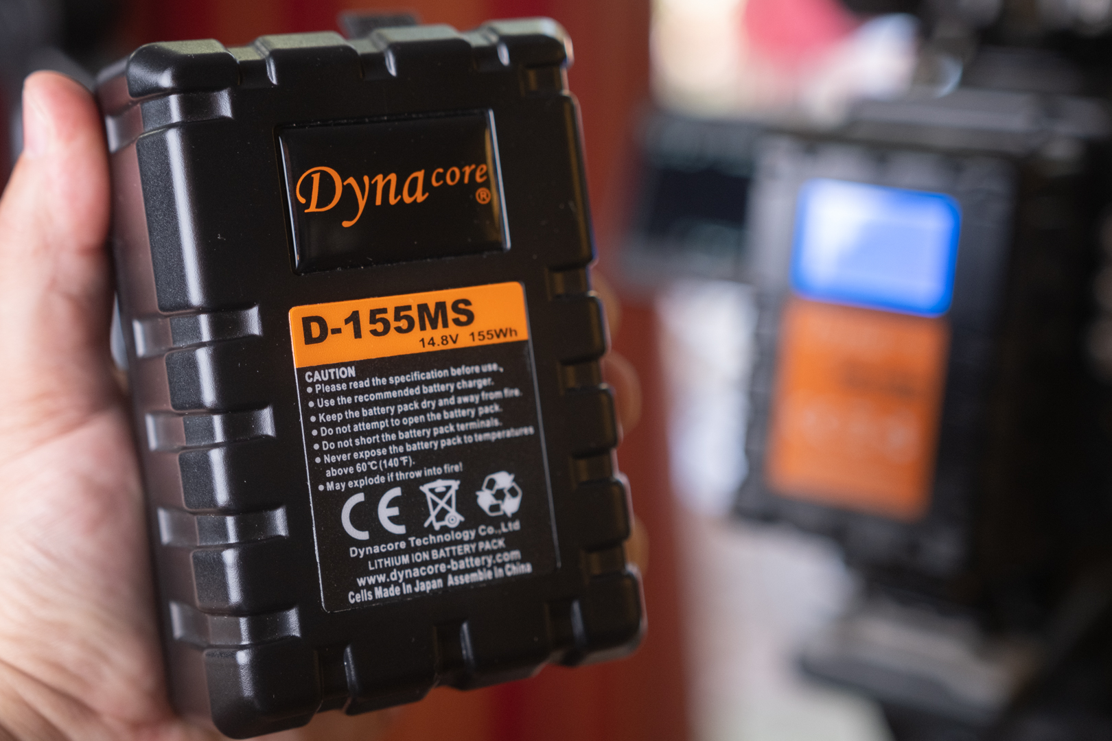 Dynacore D-155MS V-Mount RUGGED Battery - Newsshooter