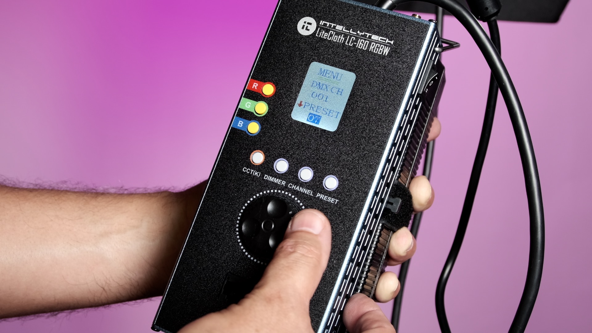 LC-160 RGBW Color preset - Newsshooter