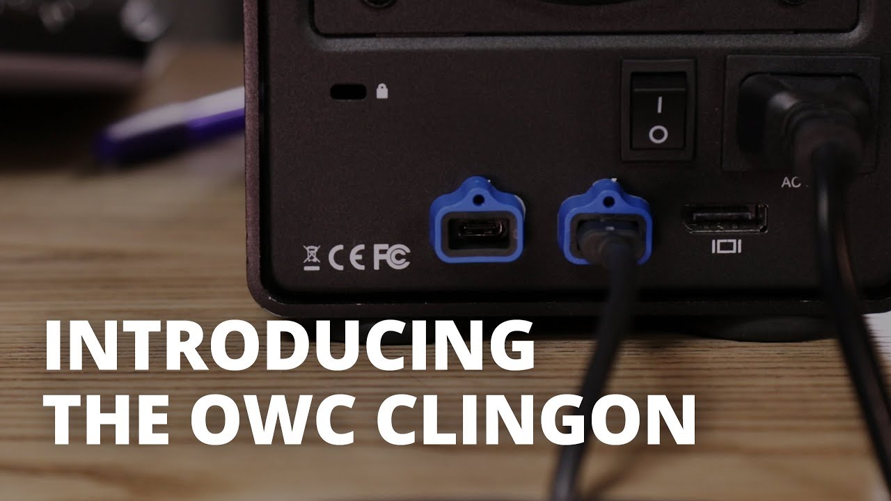 OWC ClingOn - Stabilize your cable connections - Newsshooter