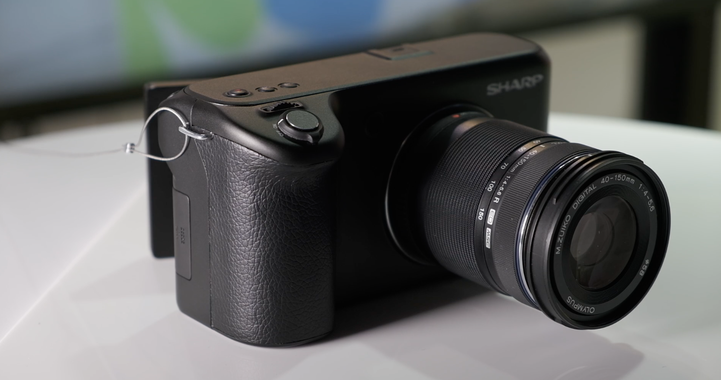 Sharp 8K Micro Four Thirds Camera – CES 2019 - Newsshooter