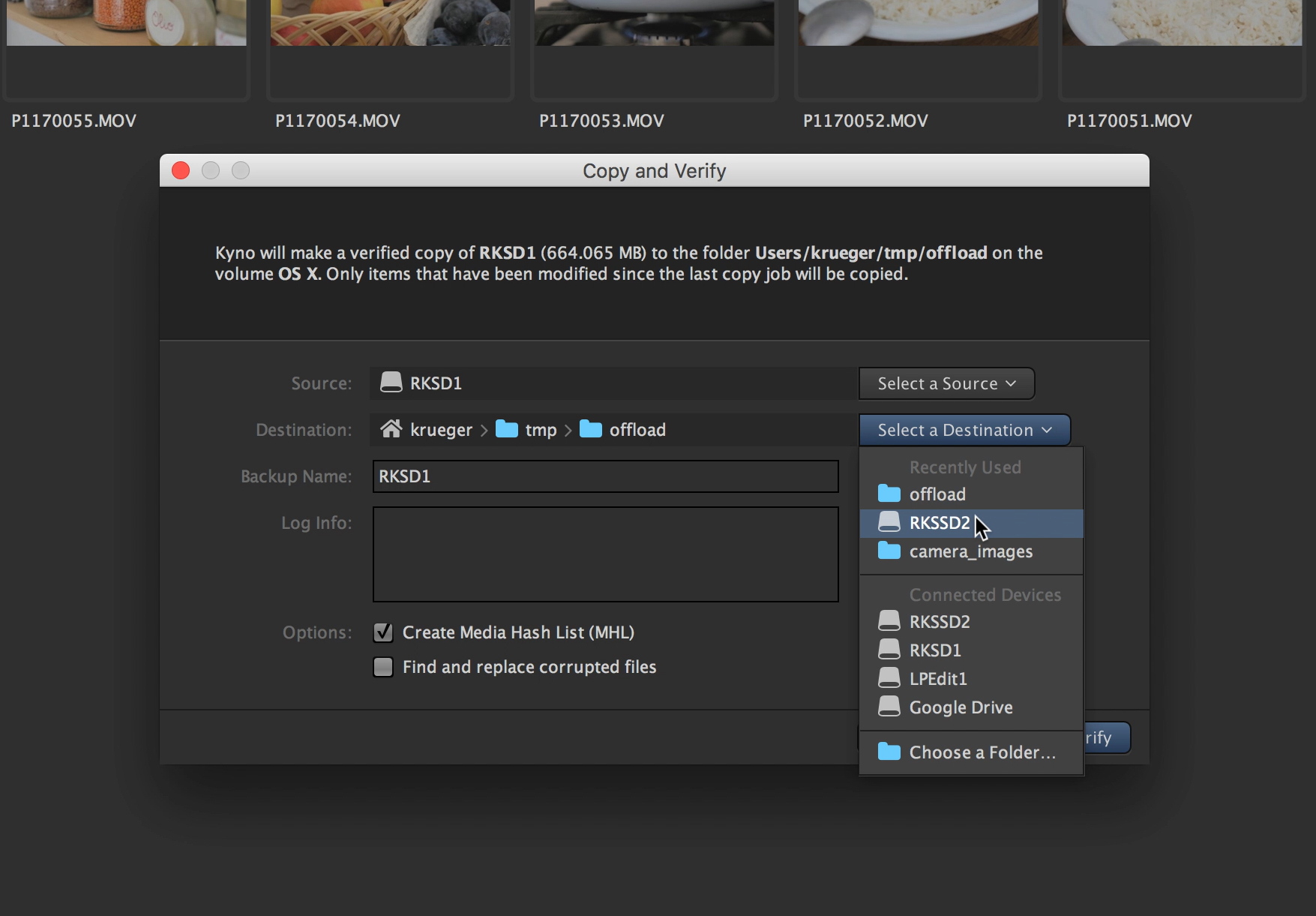 Kyno 1.6 adds Media back up and RED Raw support - Newsshooter