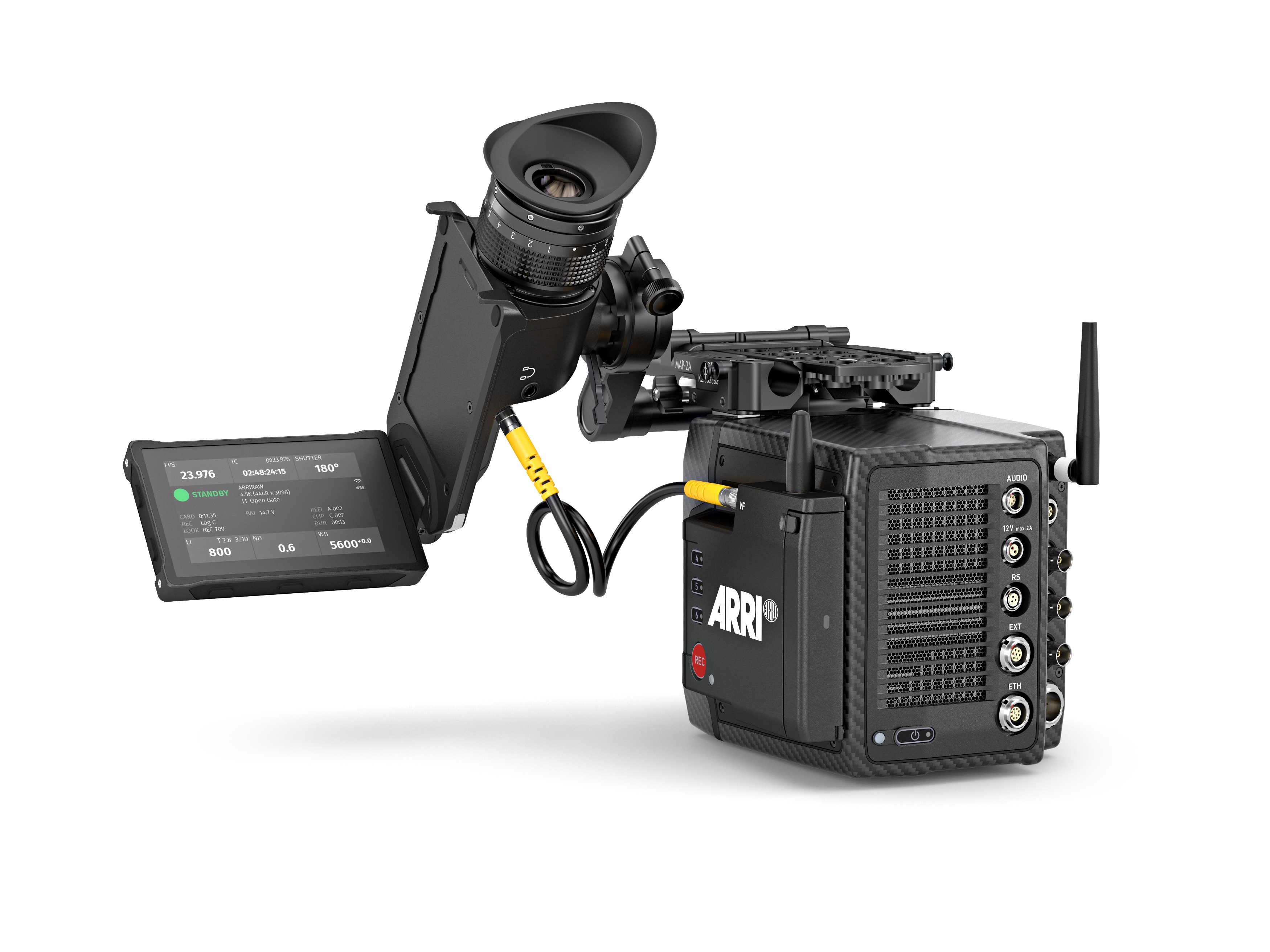 ALEXA Mini LF MVF 2 left back white - Newsshooter