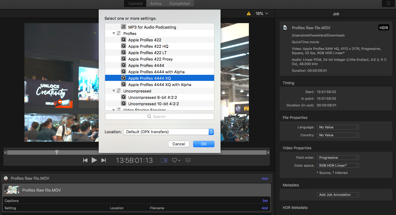 ProRes RAW one year on - Newsshooter