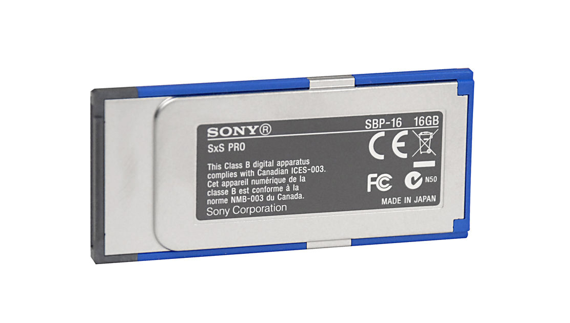 Sony announces SxS Pro X Cards and Reader - Newsshooter