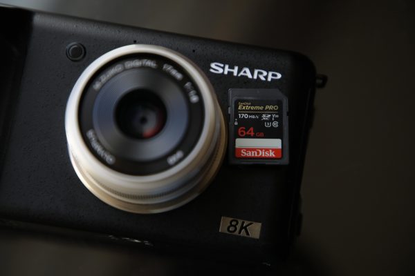 We take Sharp's upcoming 8K Micro Four Thirds camera for a spin ...