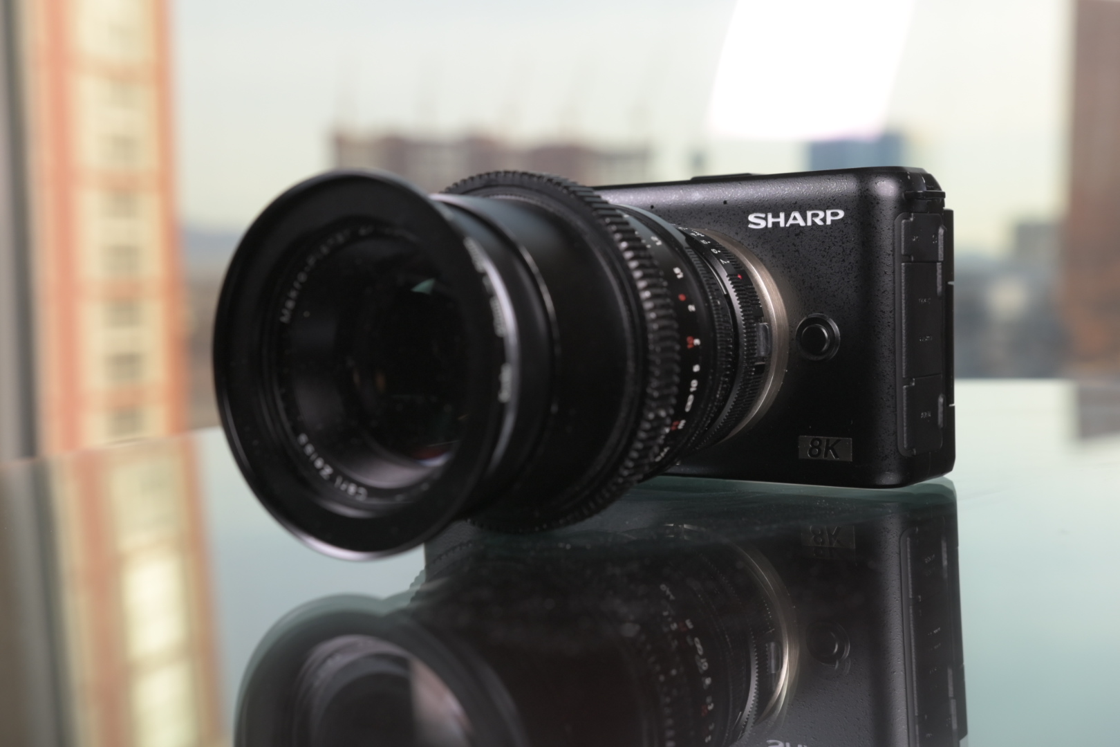 We take Sharp's upcoming 8K Micro Four Thirds camera for a spin ...